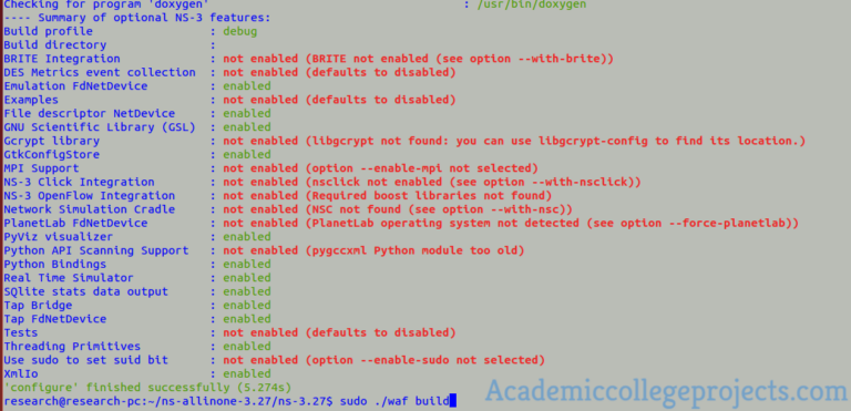 result for build command execution | Academic College Projects result for build command execution | Academic College Projects